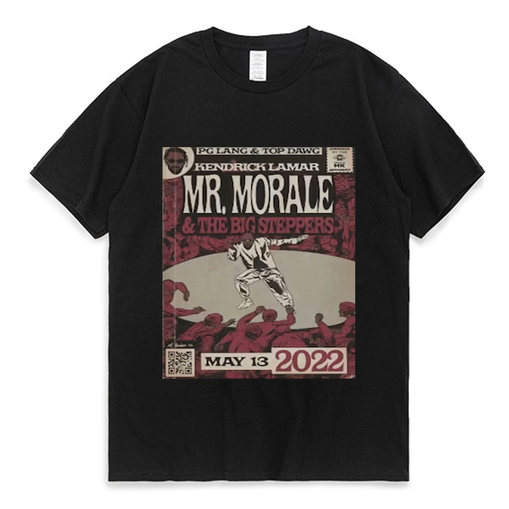 Rapper Kendrick Lamar Graphics Print T-shirts Mr. Morale & The Big ...