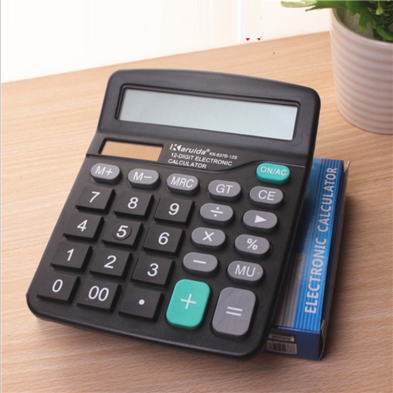 Large 12 Digit Office Desktop Table Scientific Finance Calculator ...