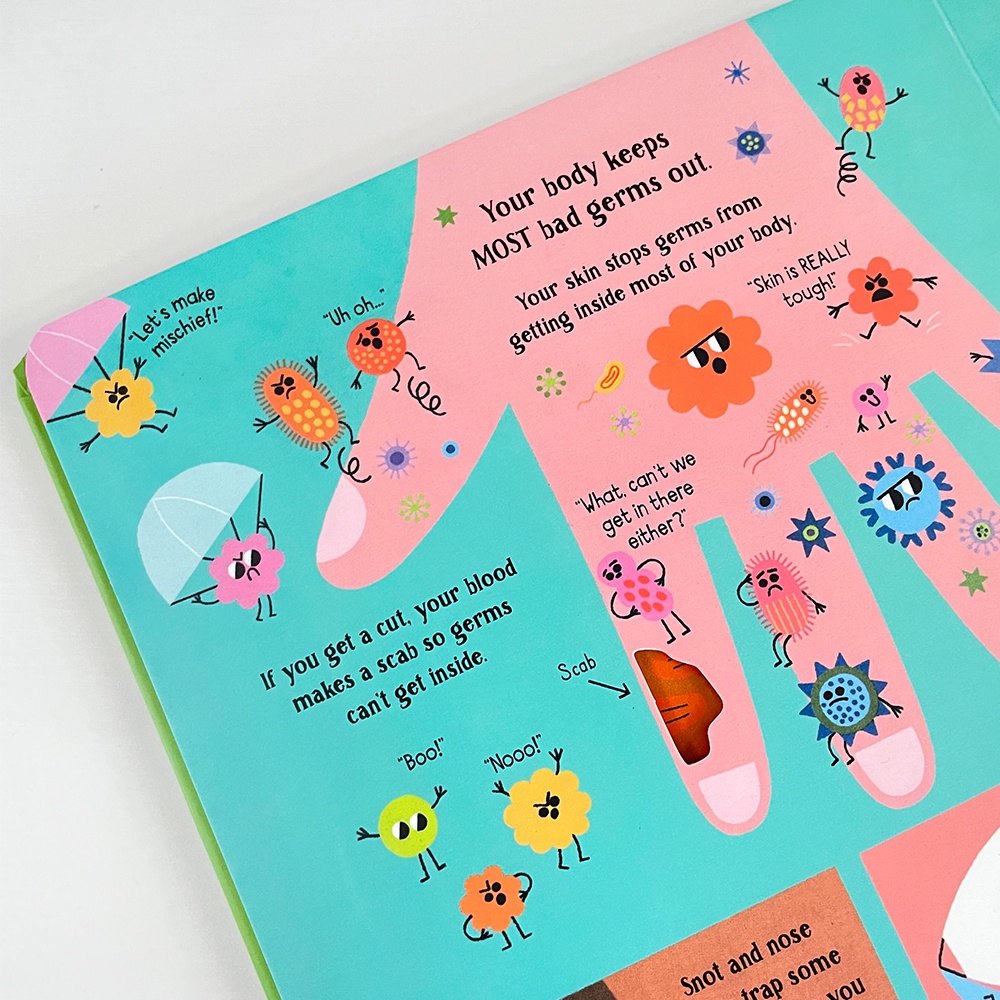 Usborne Step Inside Science Germs Educational Picture Books for Kids ...