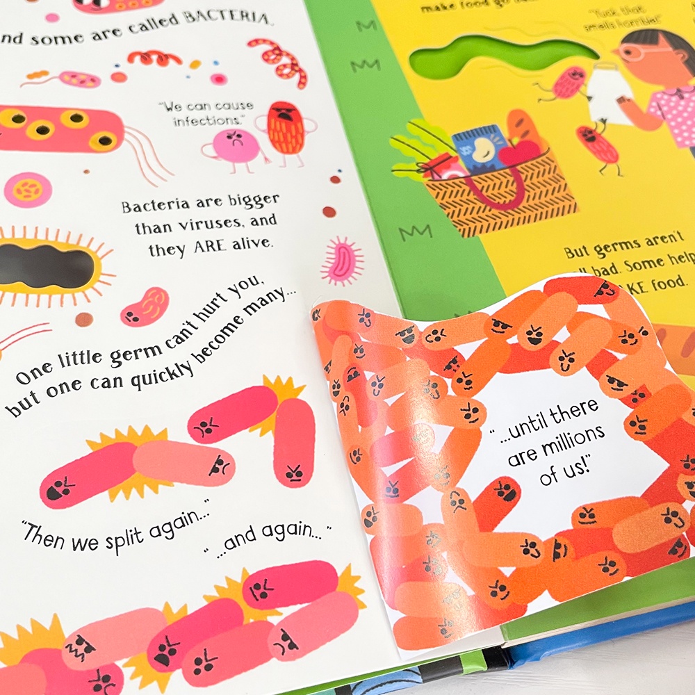 Usborne Step Inside Science Germs Educational Picture Books for Kids ...