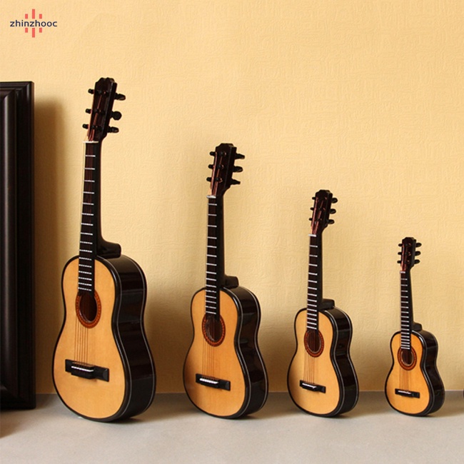 vip Mini Classical Guitar Miniature Model Wooden Mini Musical ...