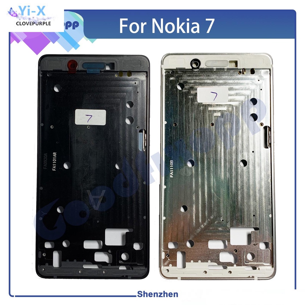 For Nokia 7 TA-1041 TA1042 Media Case Front Frame ,Middle Bezel Frame ...