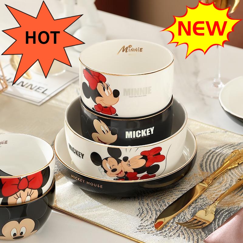 Graby2023 Latest Disney Genuine Cartoon Tableware Ceramic Tableware ...