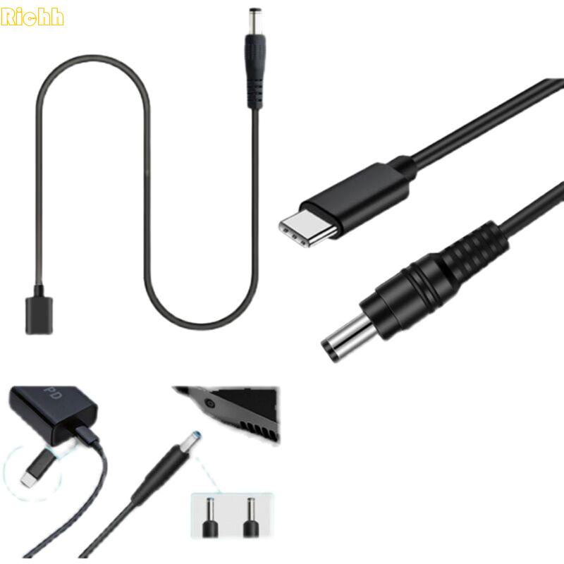 Richh TypeC To DC- Boost Cable DC5V to 12V WiFi to Powerbank- Cable ...