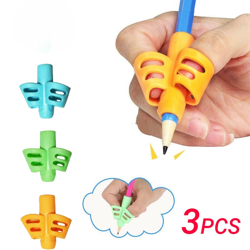 3pcs Pen Grips - Pencil Grips for Kids Handwriting, Pencil Holders for ...