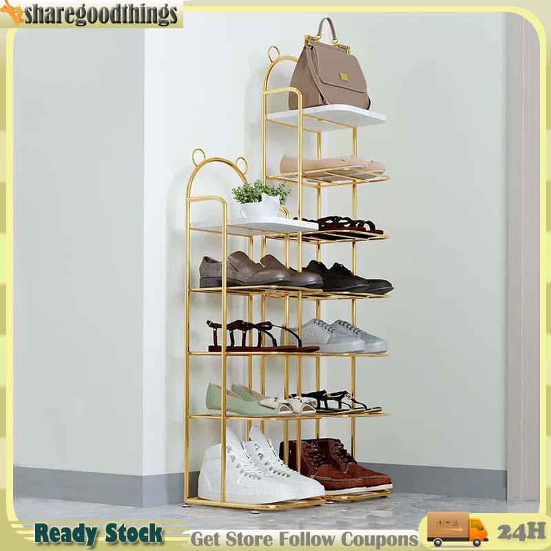 5/7layers Metal Shoe Rack Storage Organizer OutDoor Shoe Rack Home ...