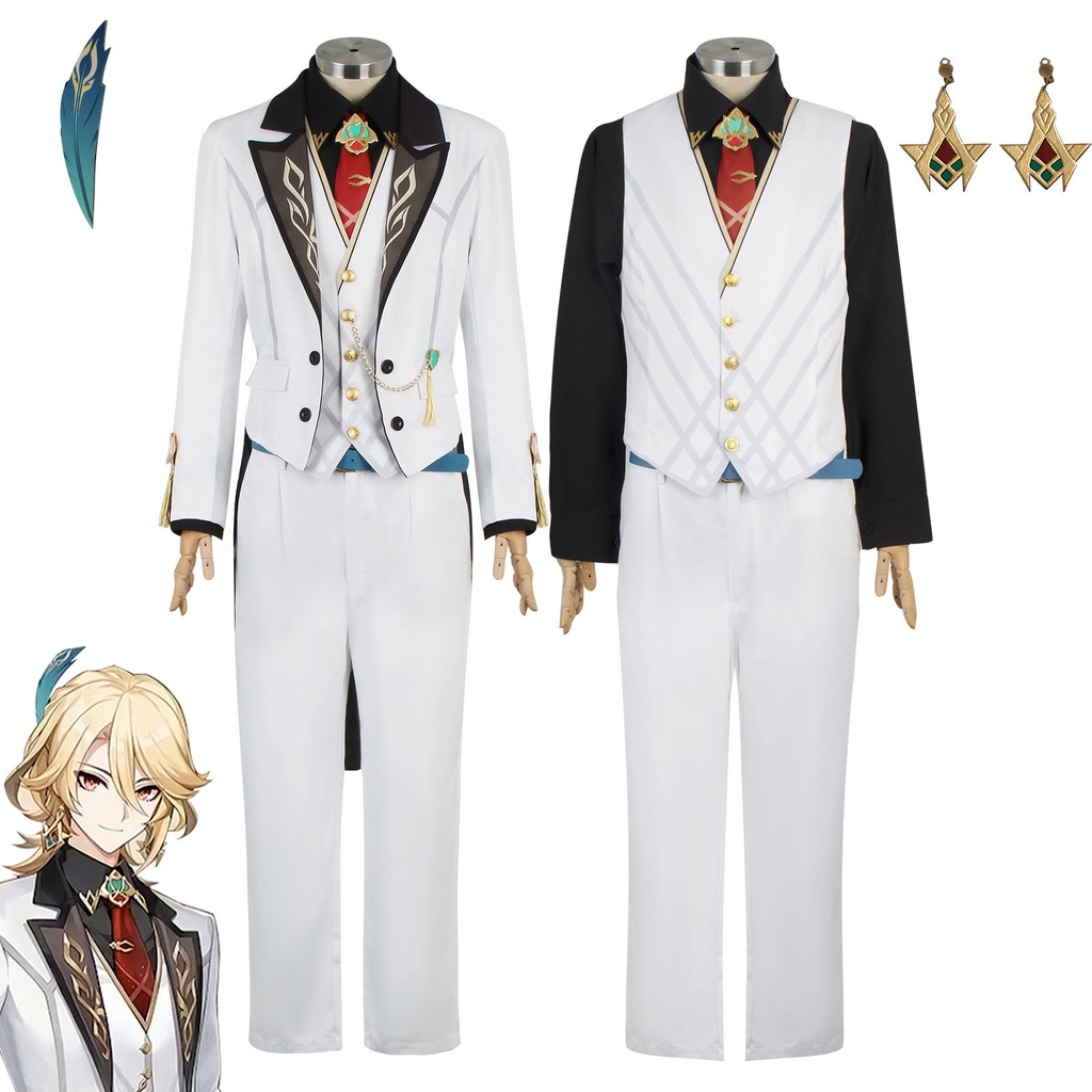 Genshin Impact cos Kaveh cosplay Derived daily clothing complete set ...