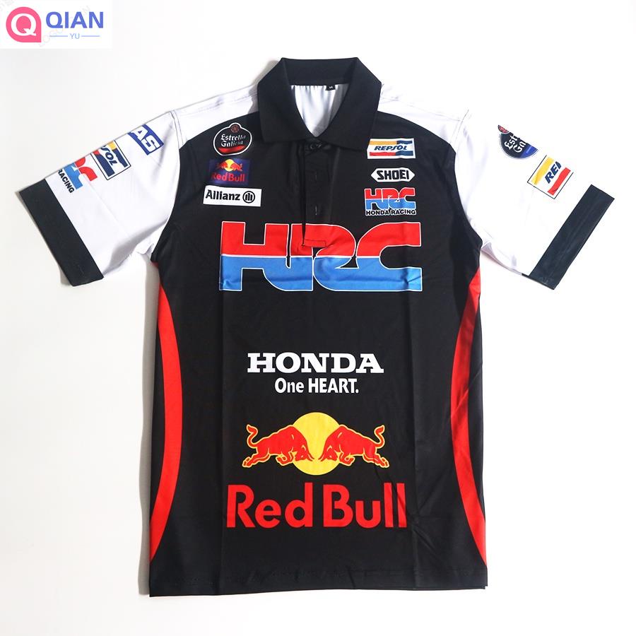 2023 Hrc Honda Racing men's T-shirt has a high quality dynamic sports ...