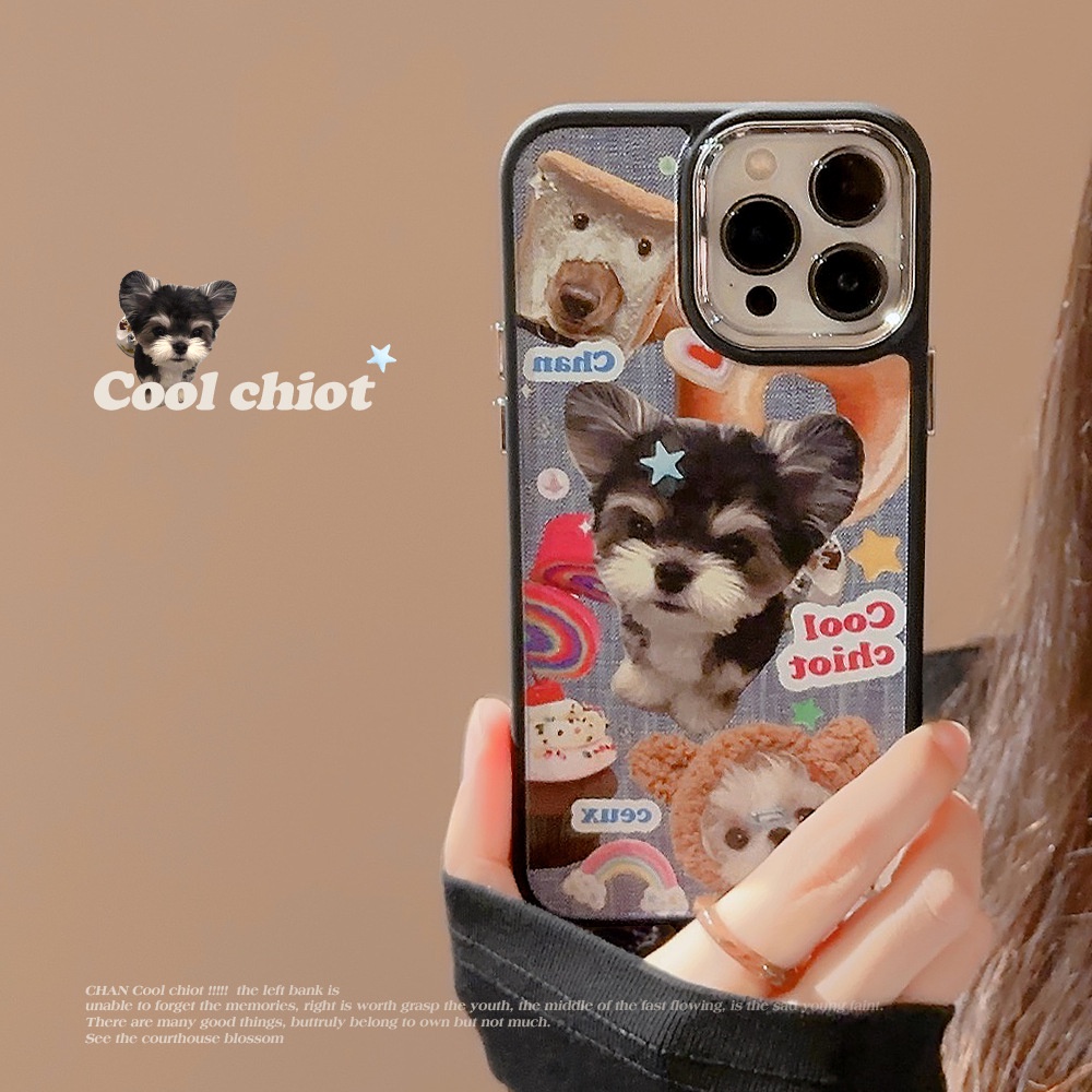 Cowboy dog drop proof phone case tpu silicone for apple iphone 11 12 13 ...