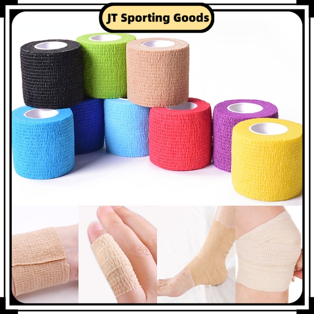 7.5CM Bandage Wrap Self Adhesive Elastic Sport First Aid Medical First ...