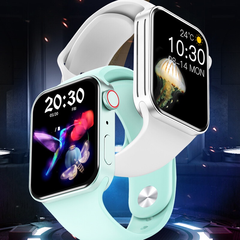 Smart Watch 7 Series 7 Smartwatch T100 Plus 1.75 inch Dual Button Heart ...