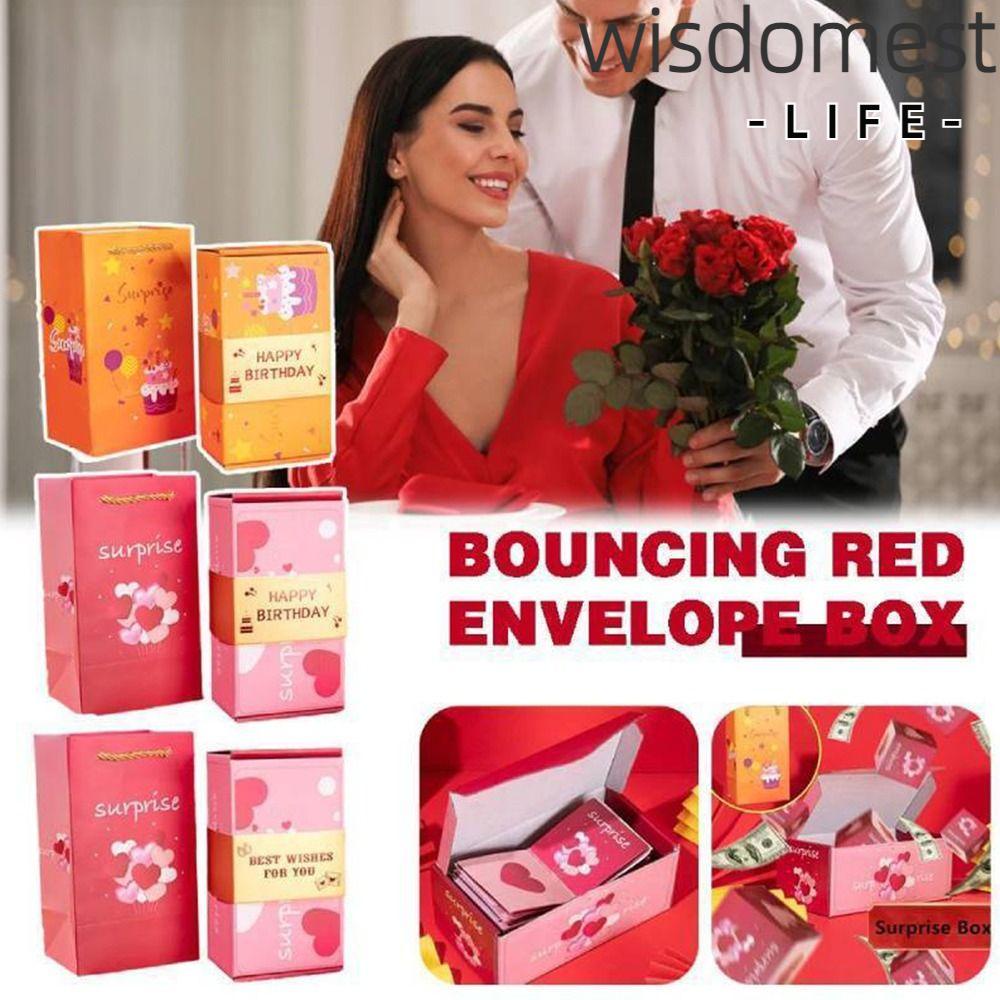 WISDOMEST1 Surprise Box, Party Decorations Anniversary Pop-Up Explosion ...