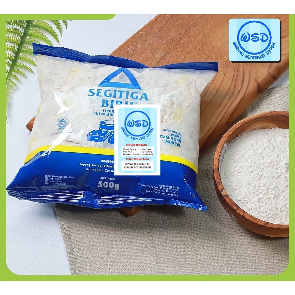 Blue Triangle Wheat Flour 500 Grams | Shopee Philippines