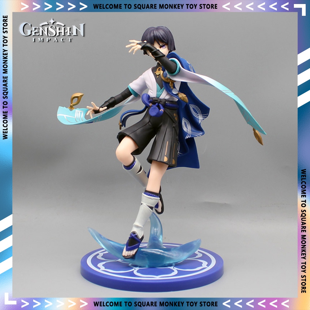 24cm Genshin Impact Figure Wanderer Anime Figures Wanderer Figurine PVC ...