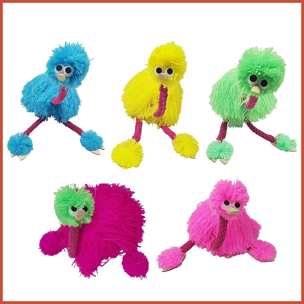 Puppet Ostrich On Strings Funny Ostrich Marionette Puppet 5 Colors ...