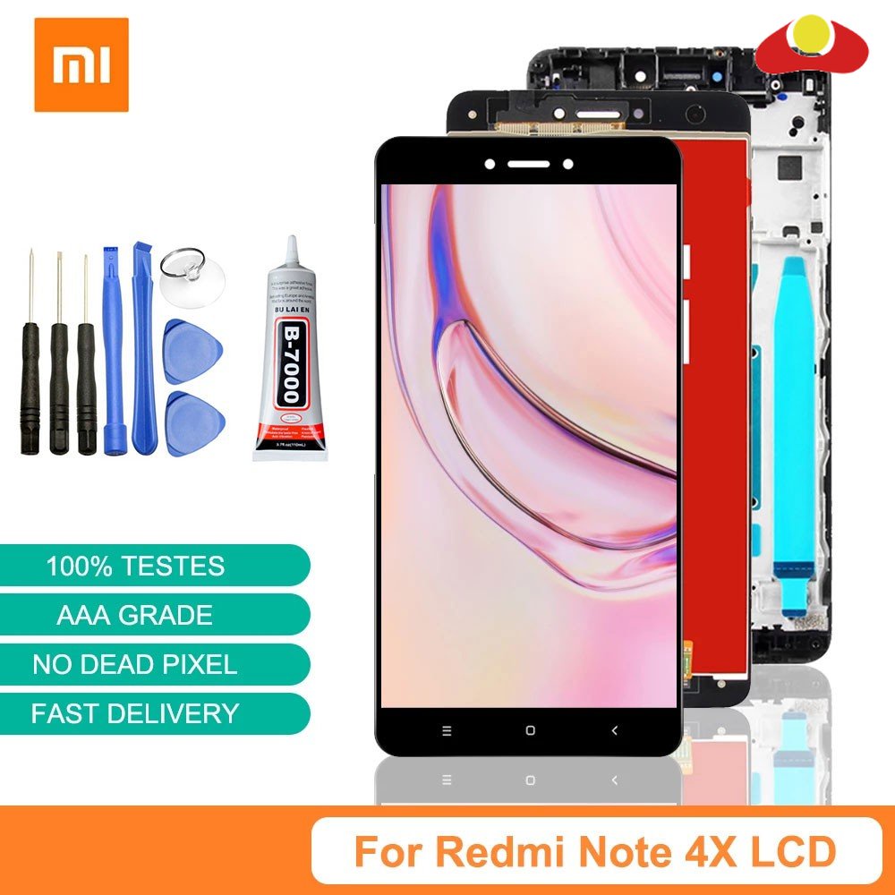 For Xiaomi Redmi Note 4X LCD Display Screen For Redmi Note 4 Global ...