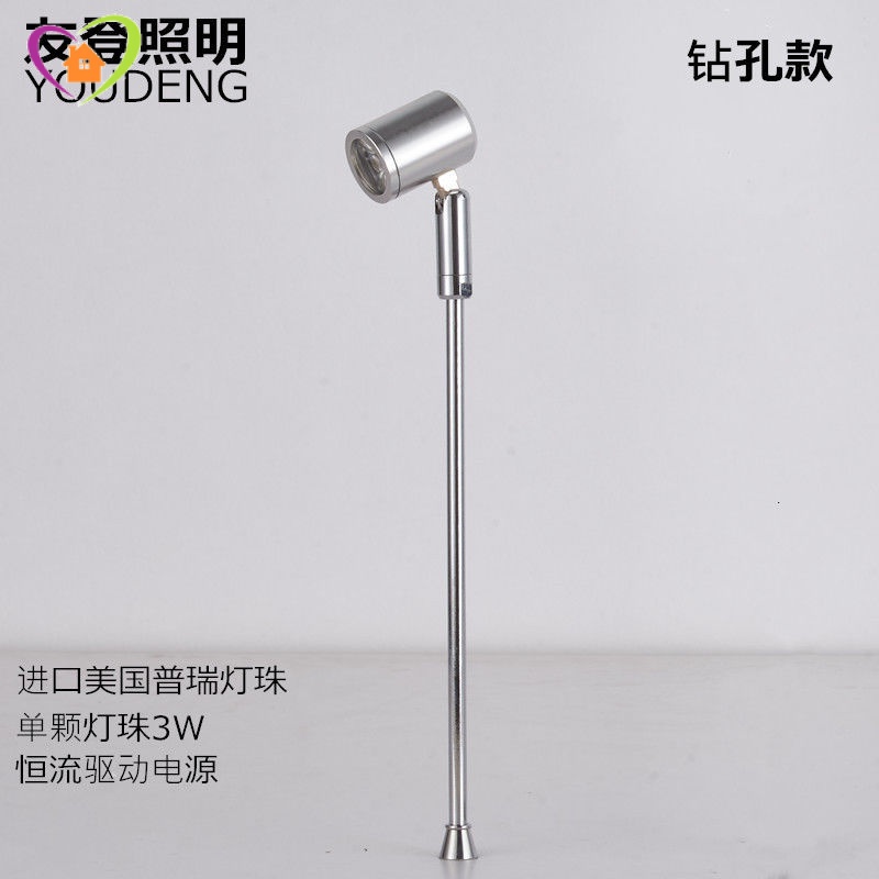 led counter spotlights jewelry display cabinet 1W3W stand pole small ...