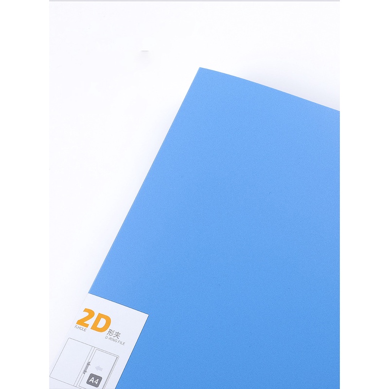 File Folder 2 Hole D Type Folder A4 Letter Size Looseleaf Binder ...