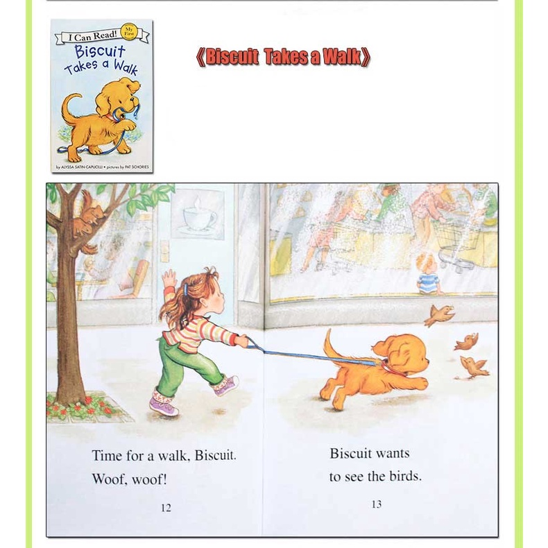 22Books/Set I Can Read Biscuit English Picture Books for Kids Children ...