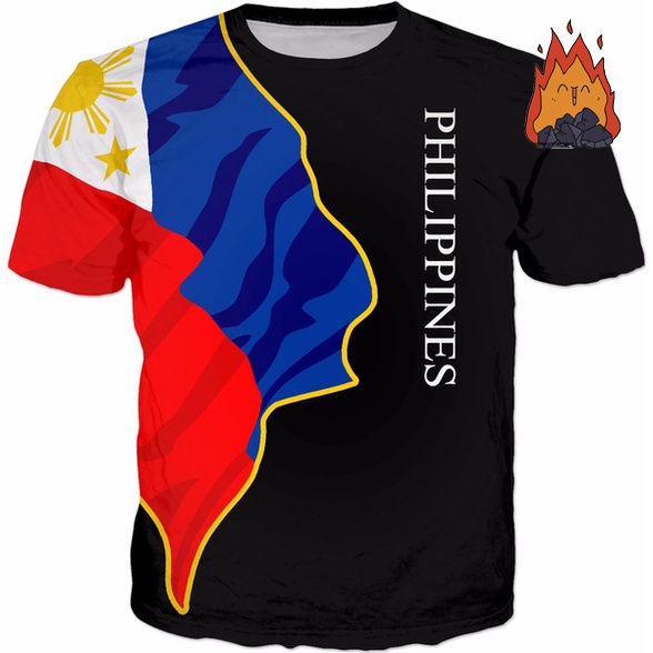 Philippines Men's Classic Flag Shirt Tshirt | Shopee Philippines