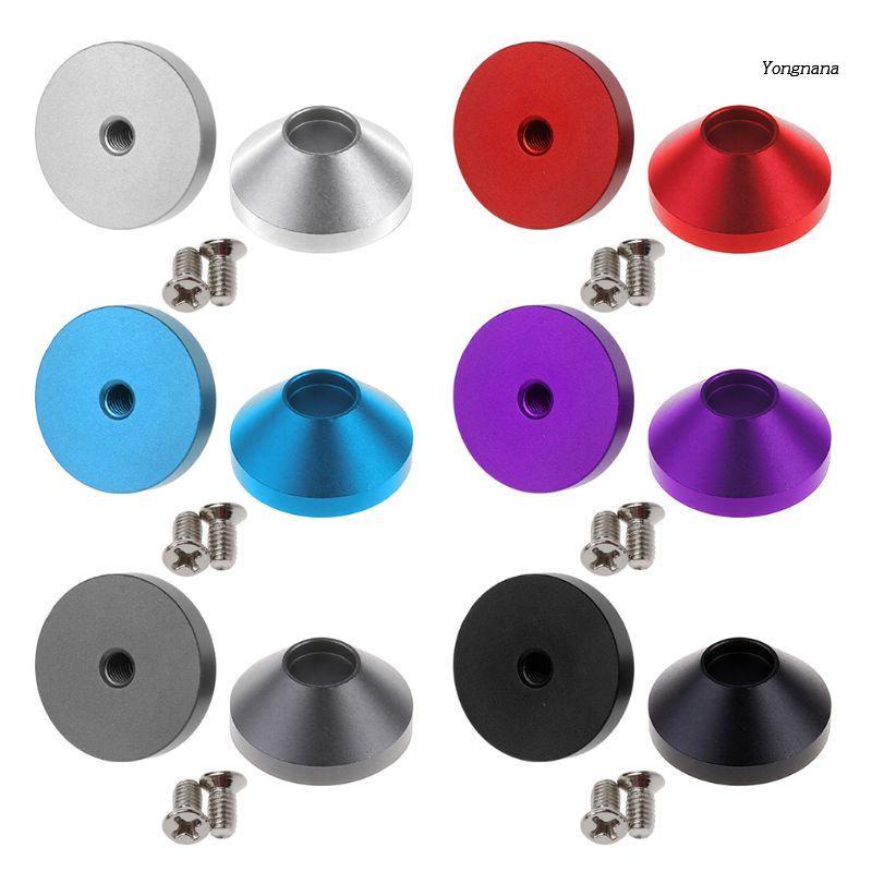 【CH*】 2Pcs Anodized CNC Aluminum Feet Metal for Case Mechanical ...