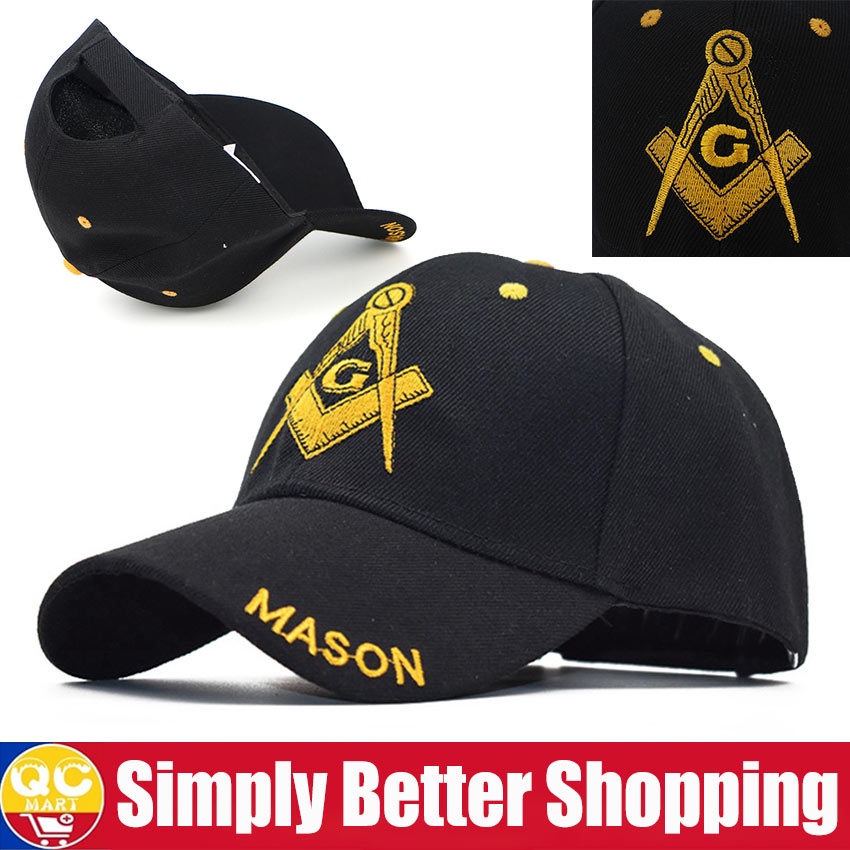 【ship in 24hours】 Adjustable Hat Masonic Baseball Cap Freemason ...