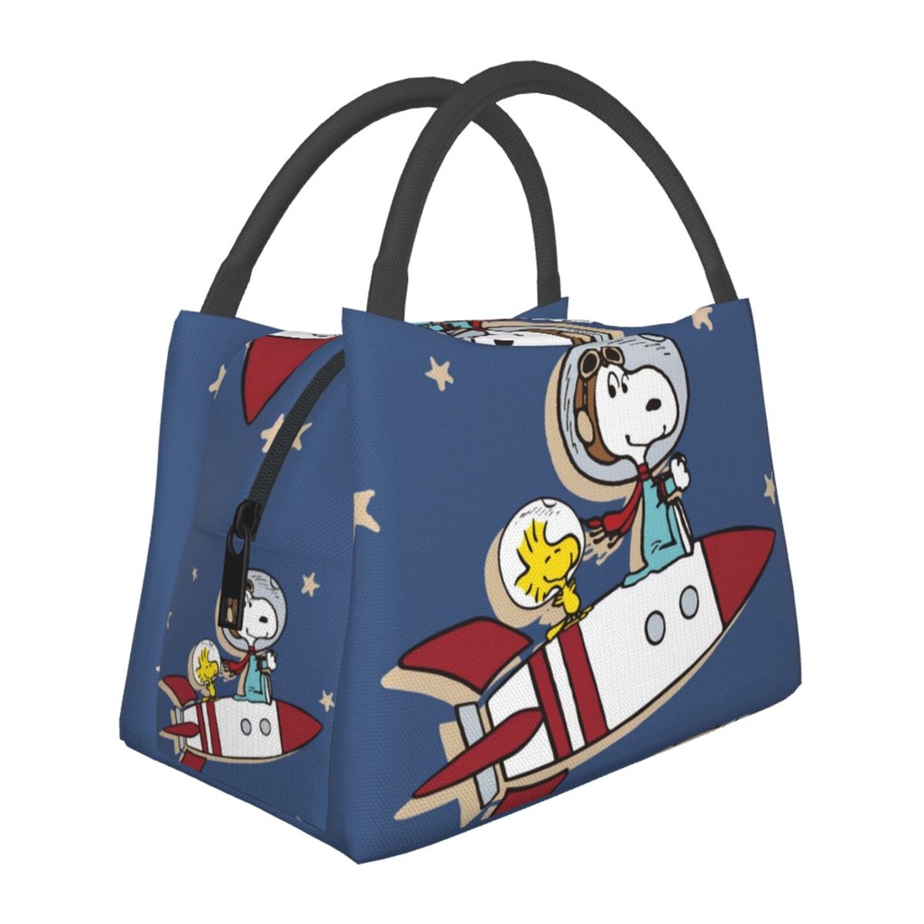 Snoopy Insulated Lunch Bag for Women/Men - Reusable Lunch Box for ...