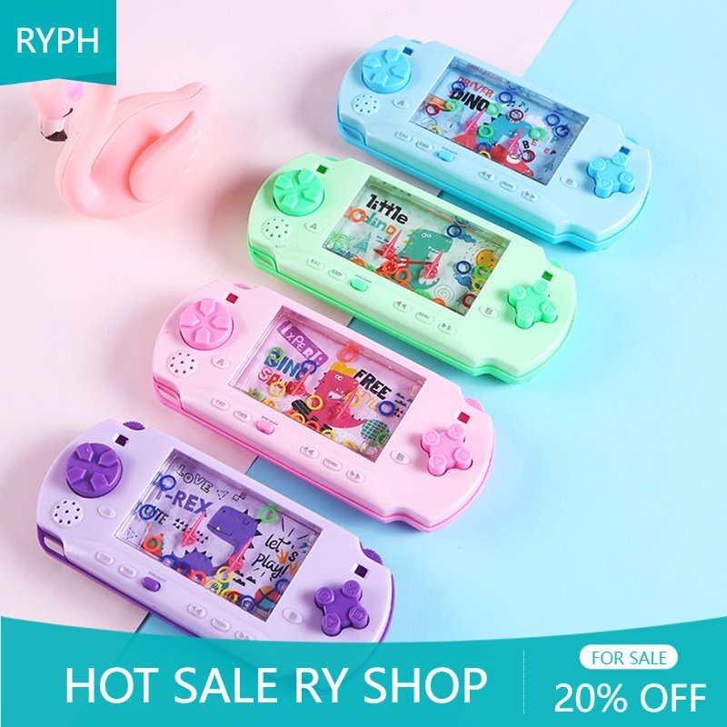 Handheld Water Game Interesting Dinosaur Water Ring Toy Delicate Water ...