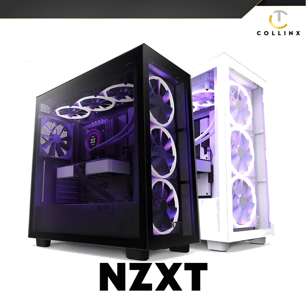 NZXT H7 Elite V2 Case PC Case | ATX Mid Tower | Front I/O USB Type-C ...