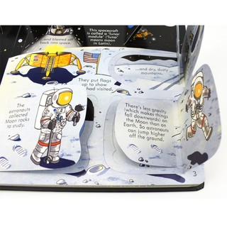 Usborne Look Inside Space Educational English 3D Picture Books for Kids ...