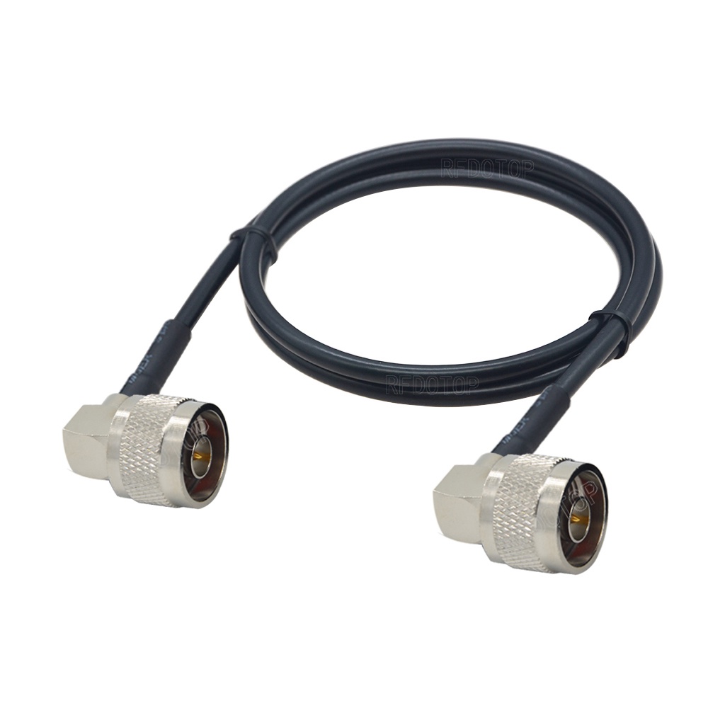 1Pcs RG-58 N Male to N Male Plug Connector RG58 Cable Low Loss ...
