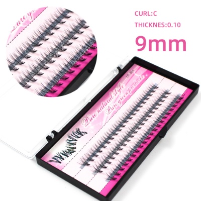 10D 20D C Curl Lash DIY Grafting False Eyelashes Natural Eyelash ...
