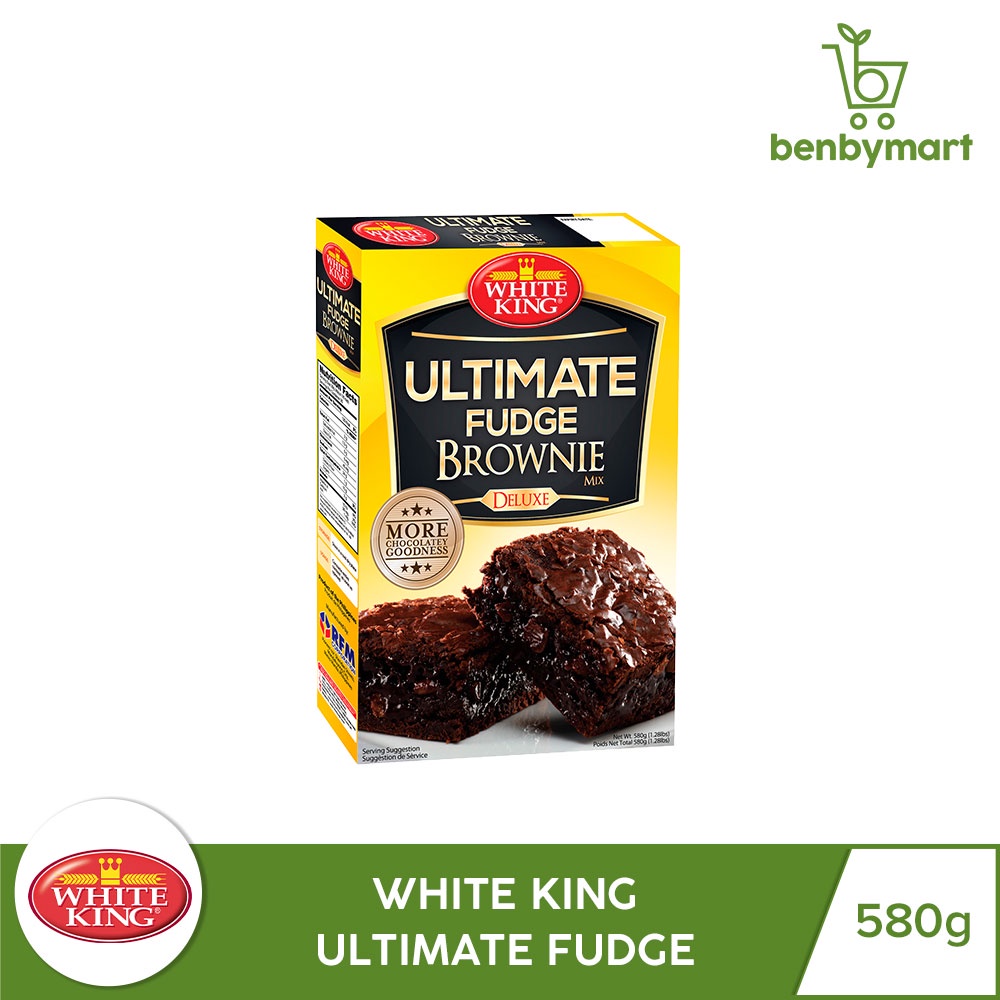 White King Fudge Brownie & Crinkle Mix 500g | Shopee Philippines