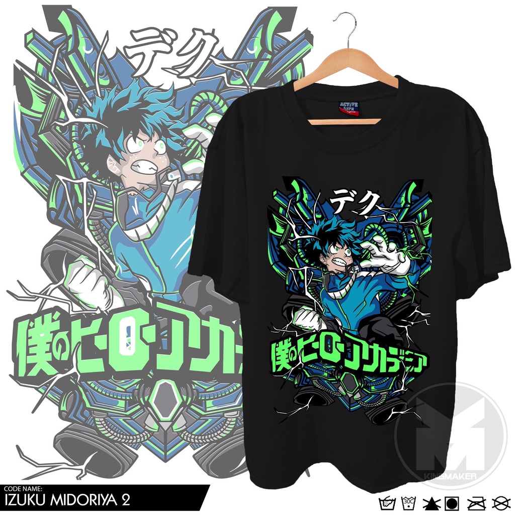 IZUKU MIDORIYA Design T-shirt DTF (Direct to Film) Anime Print ...