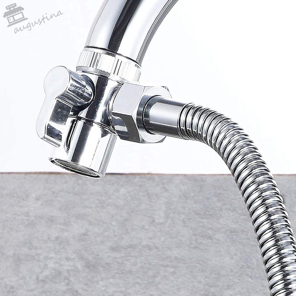 AUGUSTINA 3 Way Tee Faucet Adapter Switch Water Tap Connector Faucets ...