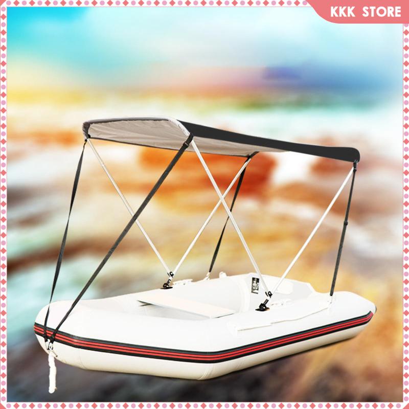 [Wishshopefhx] Inflatable Boat Canopy Sun Kayak Awning Waterproof Rib ...
