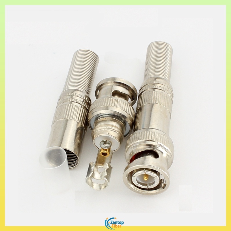Male BNC Connector for Coaxial RG59 and RG6 Siamese cable | Shopee ...