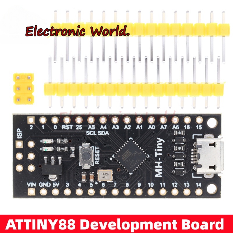 Mh Tiny Attiny88 Micro Development Board 16mhz Digispark Attiny85 Upgraded Nano V3 0 Atmega328