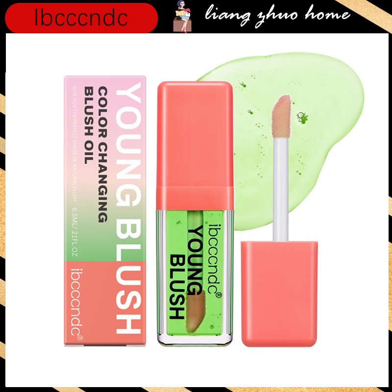 ibcccndc Green Color Changing Blush Oil Reacts To Skin’s Natural pH For ...