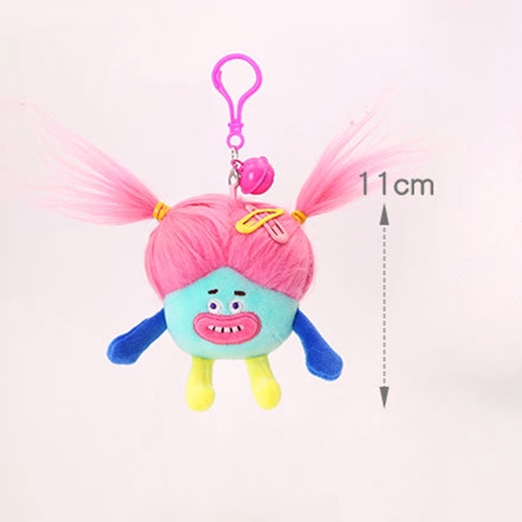 11cm Dopamine Quirky Exploding Head Mini Dolls Plush Keychain Toys ...