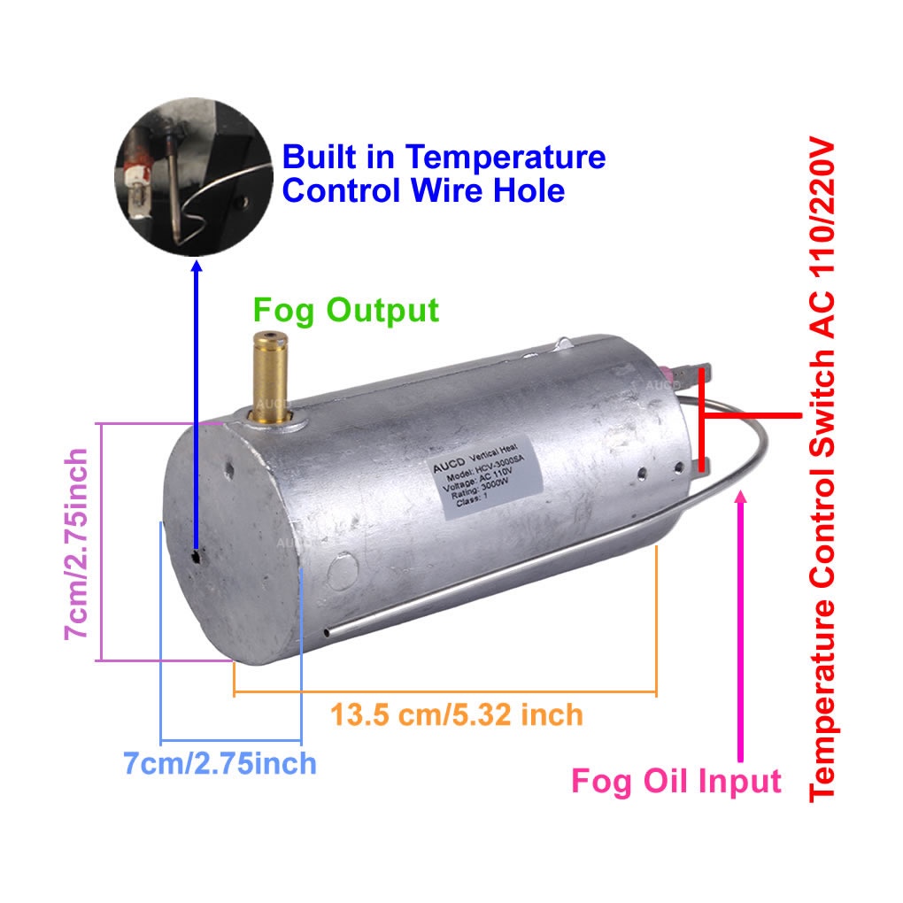 QSJZHY 400W 900W 1200W 1500W 3000W Vertical Smoke Fog Machine Erect ...
