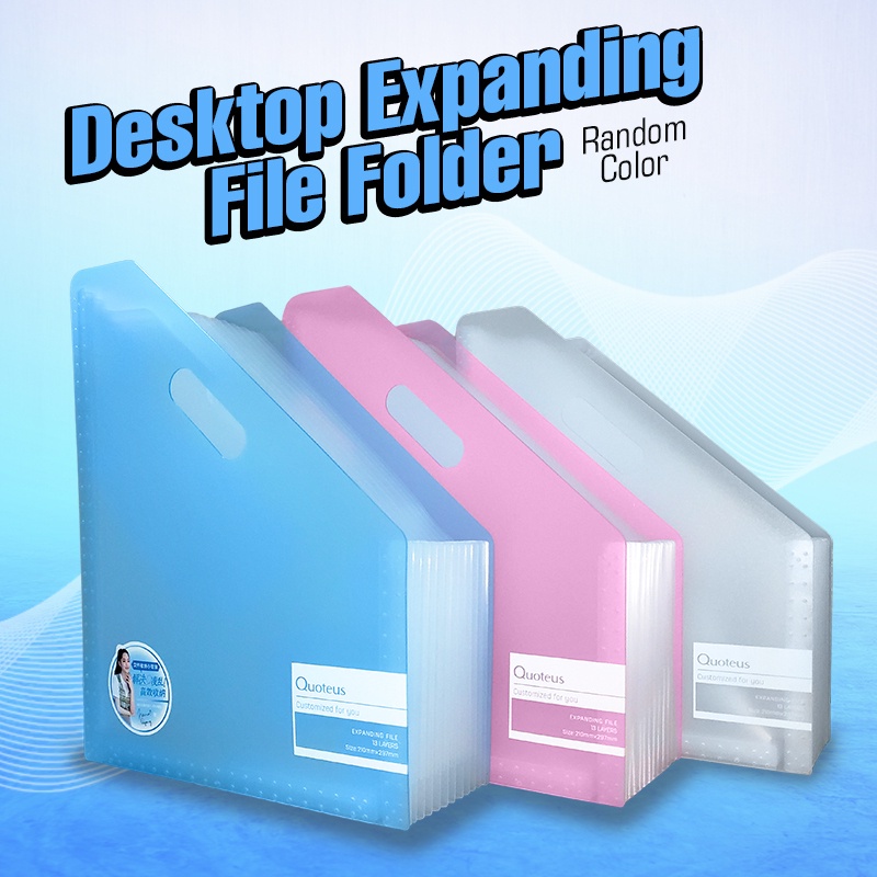 Desktop Expanding File Folder A4 Size | SPX | Shopee Philippines