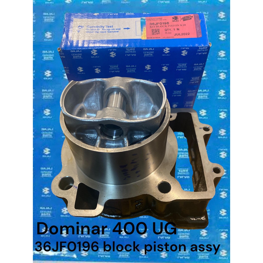 Kawasaki Cycle CYLINDER BLOCK AND PISTON KIT Dominar 400 UG Fits KTM ...