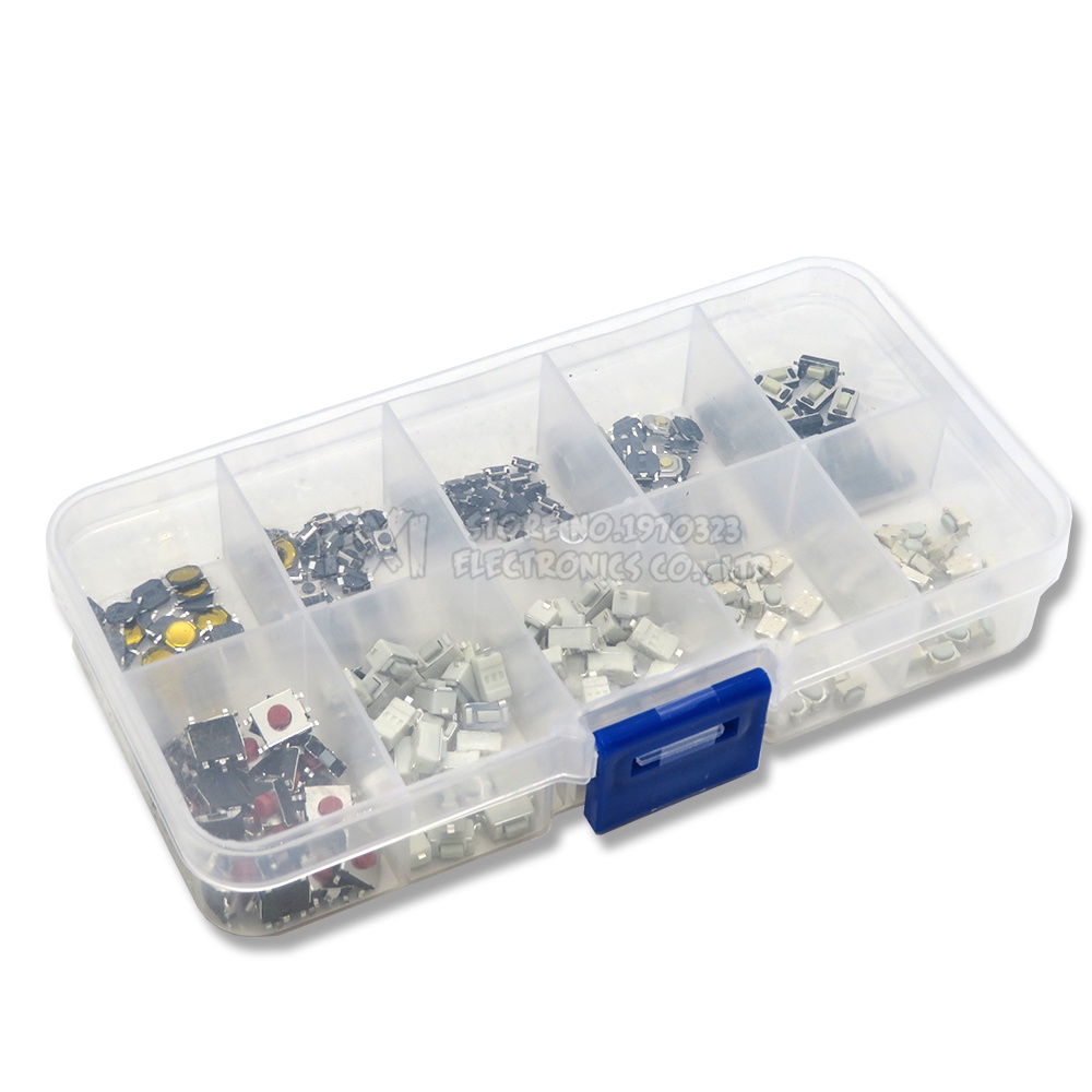 250Pcs/Lot Tactile Push Button Touch Switch Remote Keys Button ...