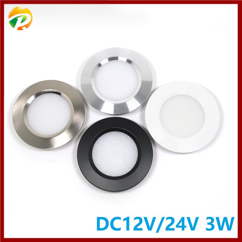 LED 12V 24V Led Mini Spotlight Dimmable Ultra-Thin Ceiling Lamp 3W ...