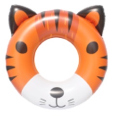 MINISO 62cm Animal Swim Ring Tiger | Shopee Philippines