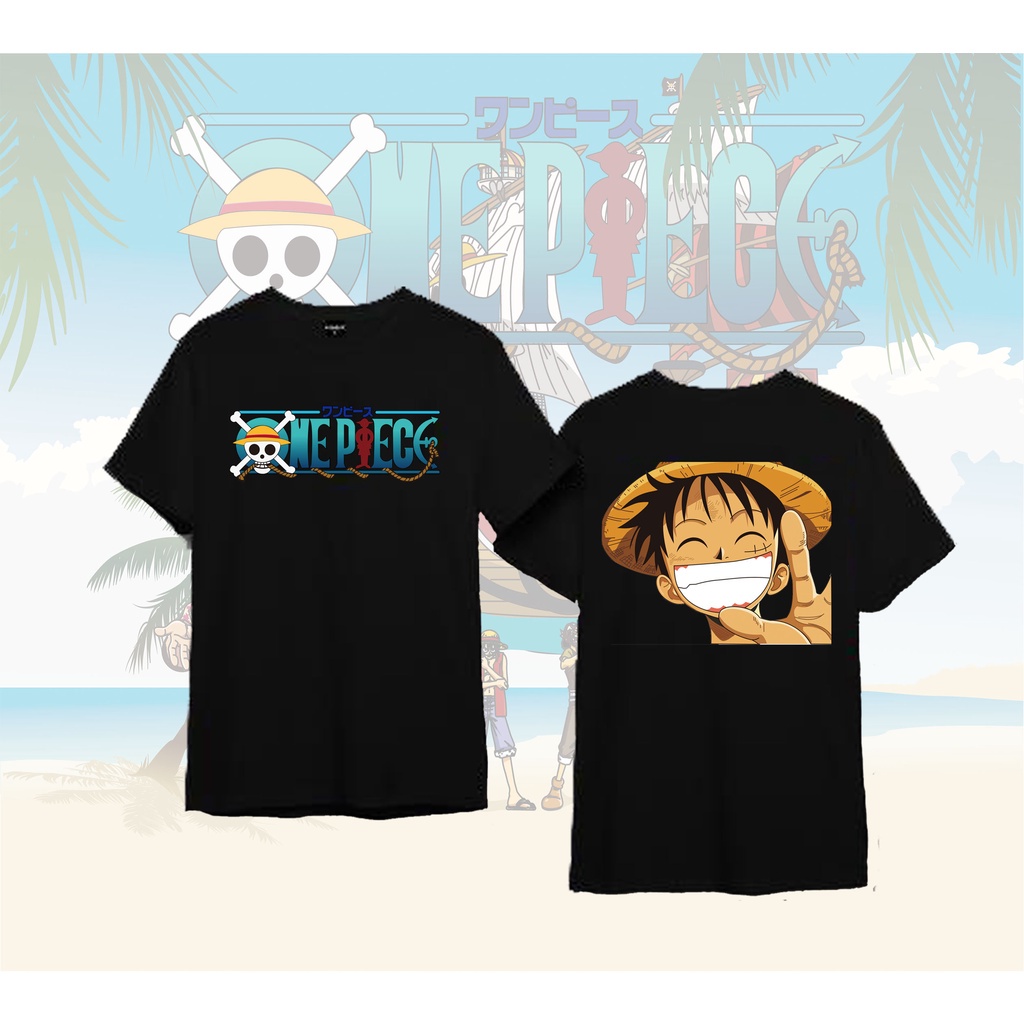 Anime Design Shirt - One Piece - Monkey D Luffy Avatar Graphics Printed ...