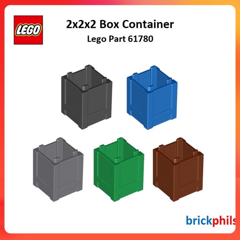 Lego Part 61780 - 2x2x2 Box Container | Shopee Philippines