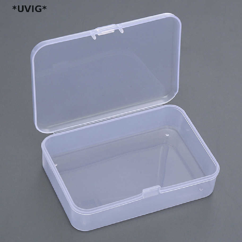 UVIG 2PCS Game Card Transparent Box Jewelry Storage Container Board ...