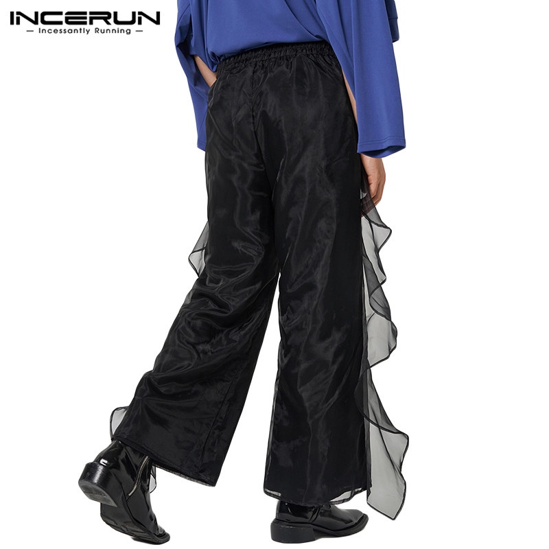 INCERUN Men's Perspective Pants | Shopee Philippines